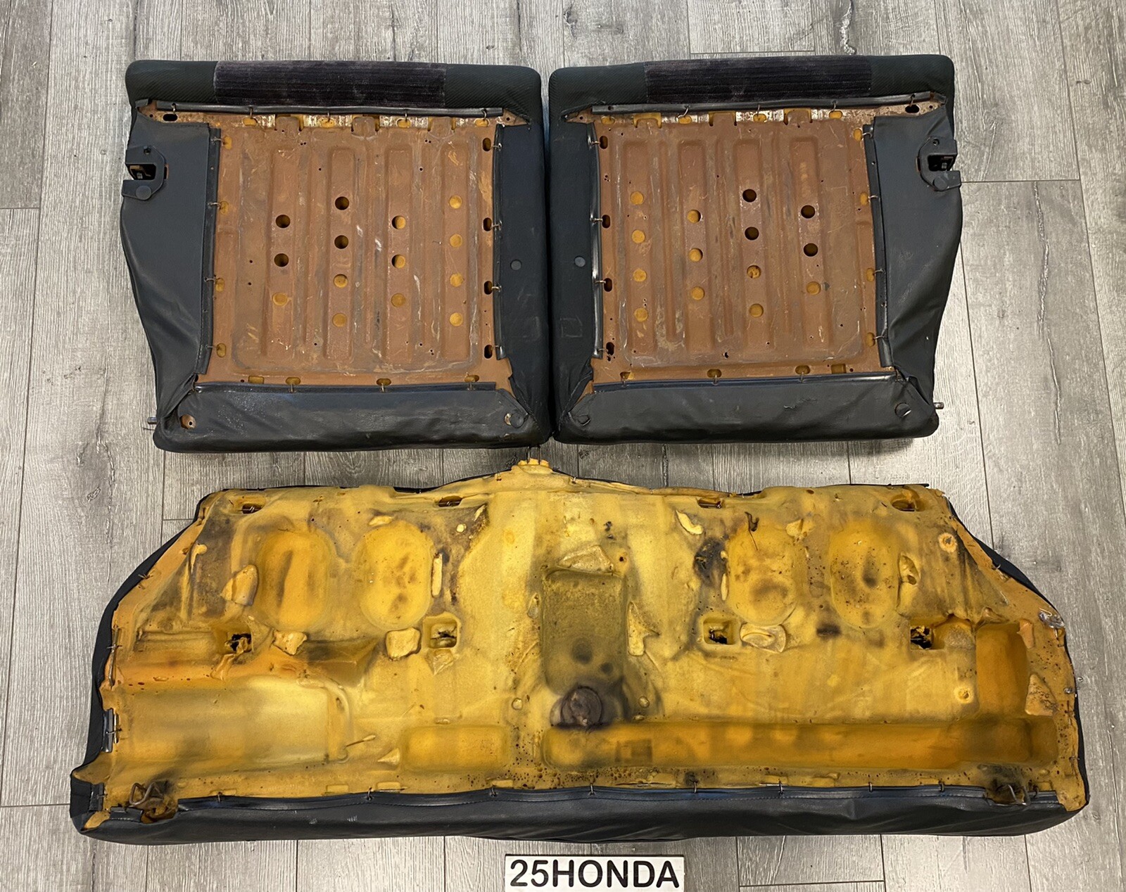 1990-1991 Honda Civic Si Factory Rear Seats OEM Rare EF Vtec | eBay