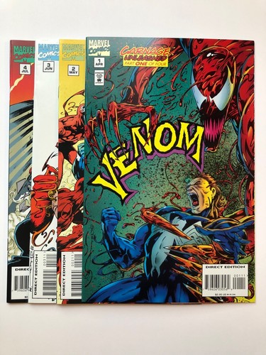 Venom Carnage Unleashed Lot #1 #2 #3 #4 - Marvel 1995 - Complete Set | eBay