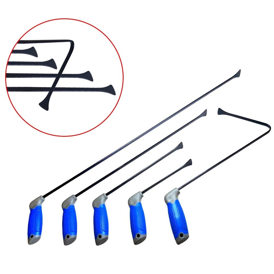 Pdr Tools 60 Pcs Spring Steel Dent Repair Rod Set Auto Car Body Damage ...