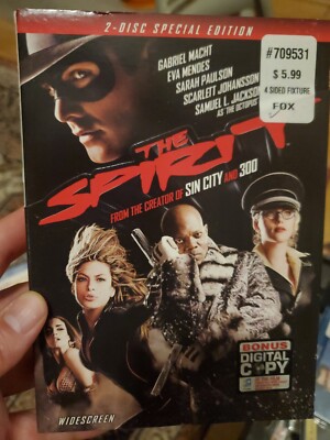 The Spirit (DVD, 2009, 2-Disc Set, 2-Special Edition Includes Digital ...