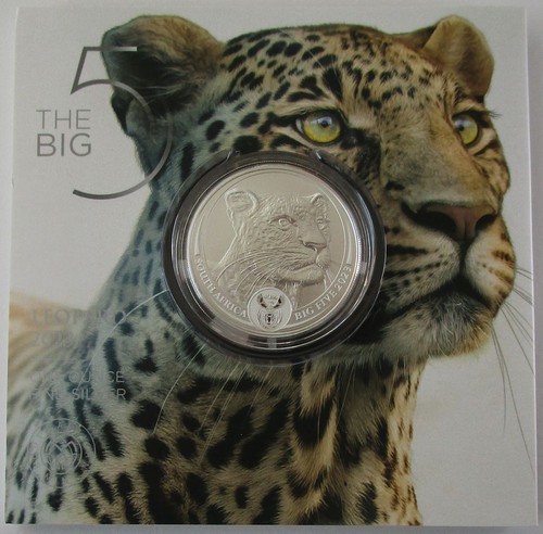 South Africa 5 Rand 2023 Big Five II Leopard 1 Oz Silver | eBay