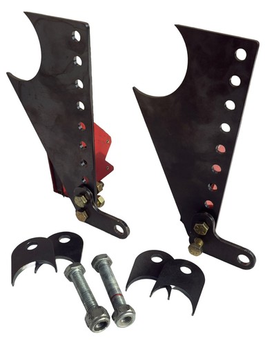 Adjustable Coilover Bracket Kit 3" Axle Tube | eBay