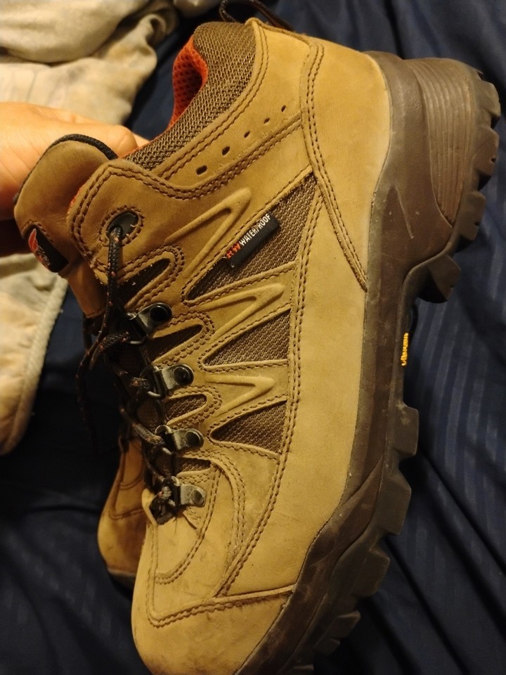 Red Wing 6672 Truhiker Hiker Brown Leather Safety Toe Work Shoes Men's ...