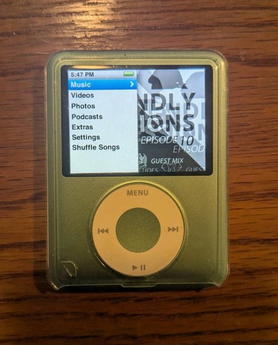 Apple 8GB iPod Nano A1236 3rd Generation Green/Teal Tested And Working ...