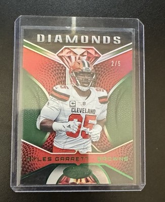 Myles Garrett 2019 Certified Diamonds Emerald /5 Cleveland | eBay