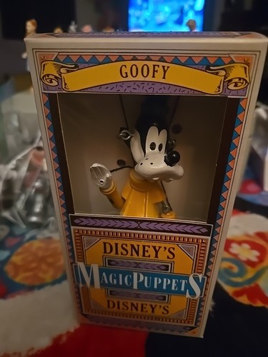 Vtg Goofy Disney’s Magic Puppets Marionette MIB | eBay