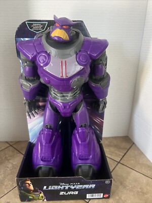 Disney Pixar Lightyear ZURG Action Figure Authentic Movie Toy Large ...