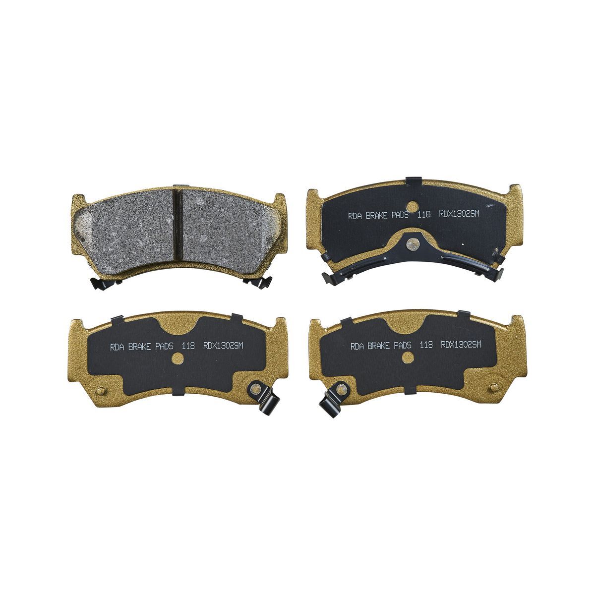 RDA Brakes Extreme Brake Pad Set Front RDX1302SM | eBay