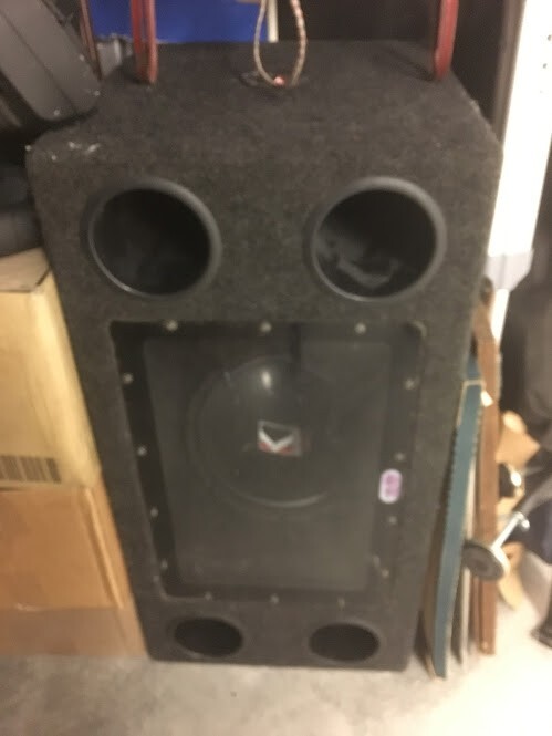 Obcon Sub Bass Bandpass 12 Twelve Enclosure Woofer Dual Vented ...
