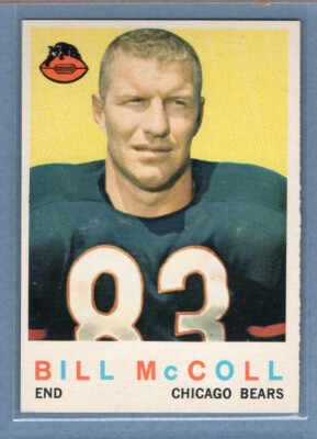 1959 Topps #151 Bill McColl EX-MT GO176 | eBay