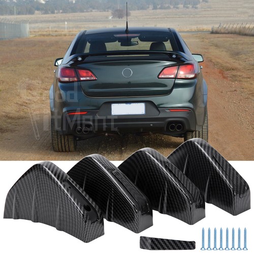 For Holden Commodore VF &VE 4X Rear Bumper Diffuser Fin Spoiler Lip ...