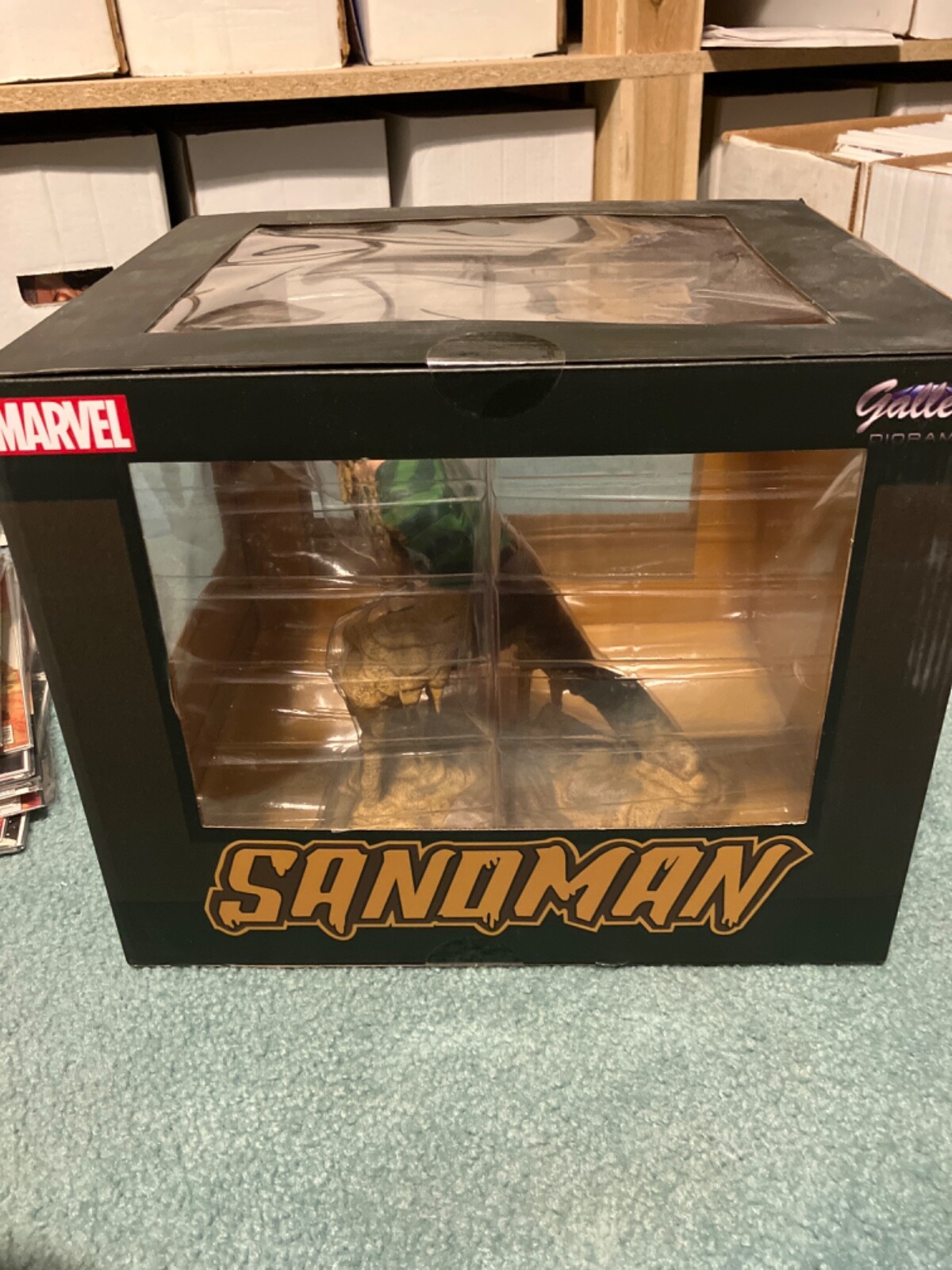 Sandman Marvel statue pvc diorama | eBay
