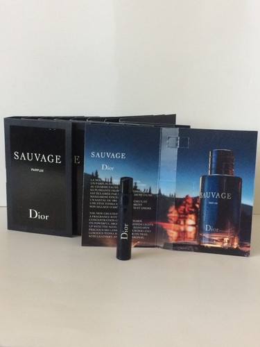 Dior Sauvage Men's Parfum Sample - 0.03 oz pack of 10 | eBay