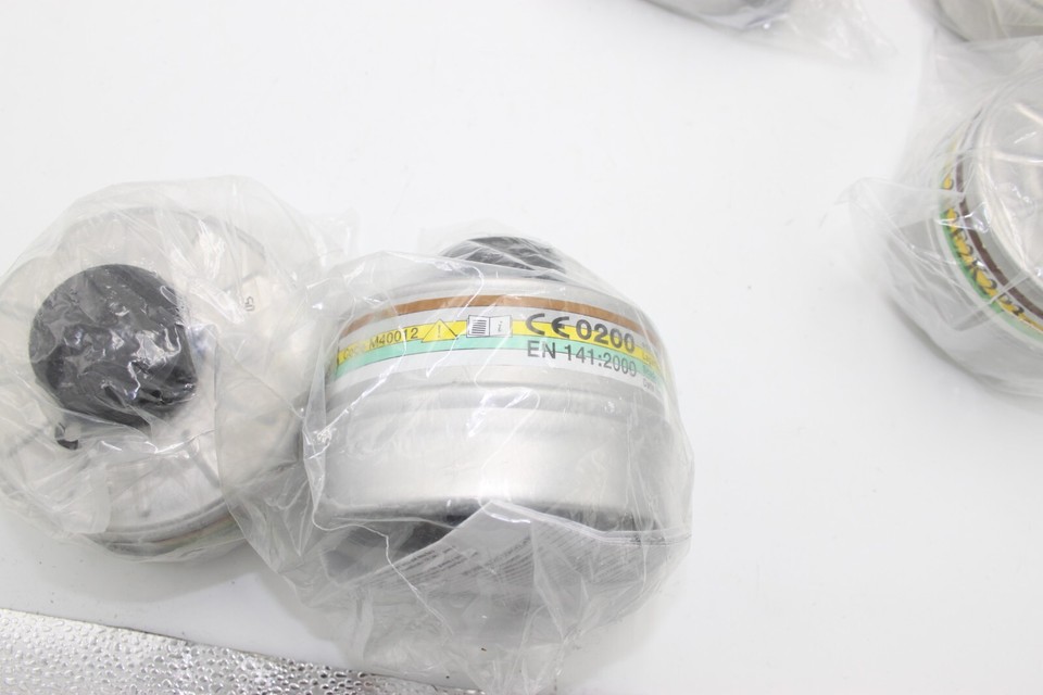 (8) Mestel NATO 40mm Threaded Filters for Russian Israeli Polish Gas ...