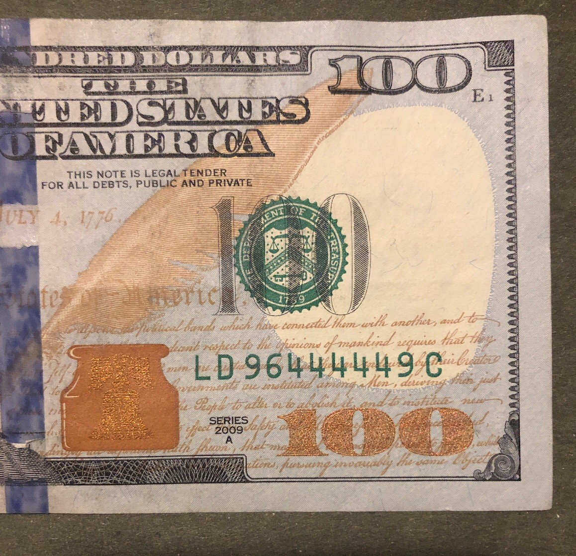 What Does A Real One Hundred Dollar Bill Look Like In Fnaf 3 ...