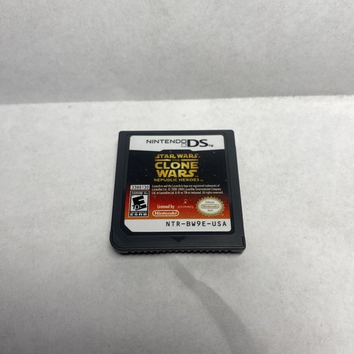 Star Wars The Clone Wars Republic Heroes (Nintendo DS, 2009) Cartridge ...