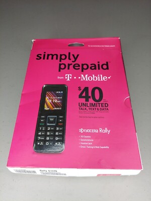 Kyocera Rally S1370 - Black (T-Mobile) Cellular Phone | eBay