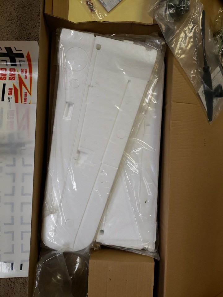 GWS 190 RC Electric Model Airplane- W/servos Motor & Retracts 40" WS ...