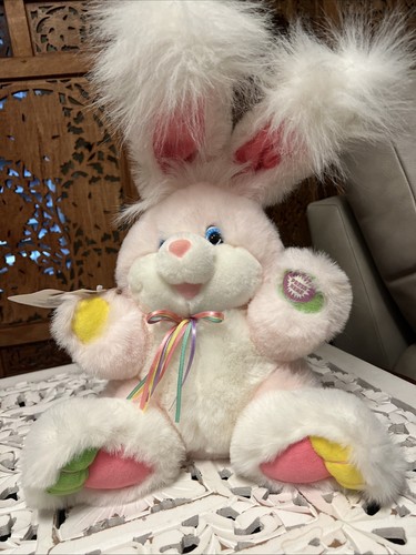 Dan Dee Bunny Laughs and Wiggles NEW Easter Plush Stuffed Animal Tags ...