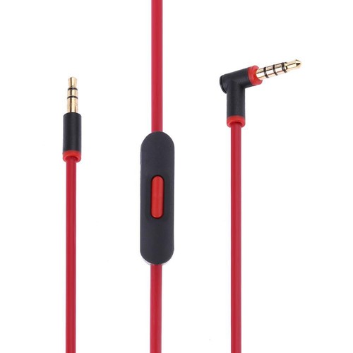 3.5mm Audio Cable Cord Wire 2 Male Heads for Beats Solo HD Studio Pro ...