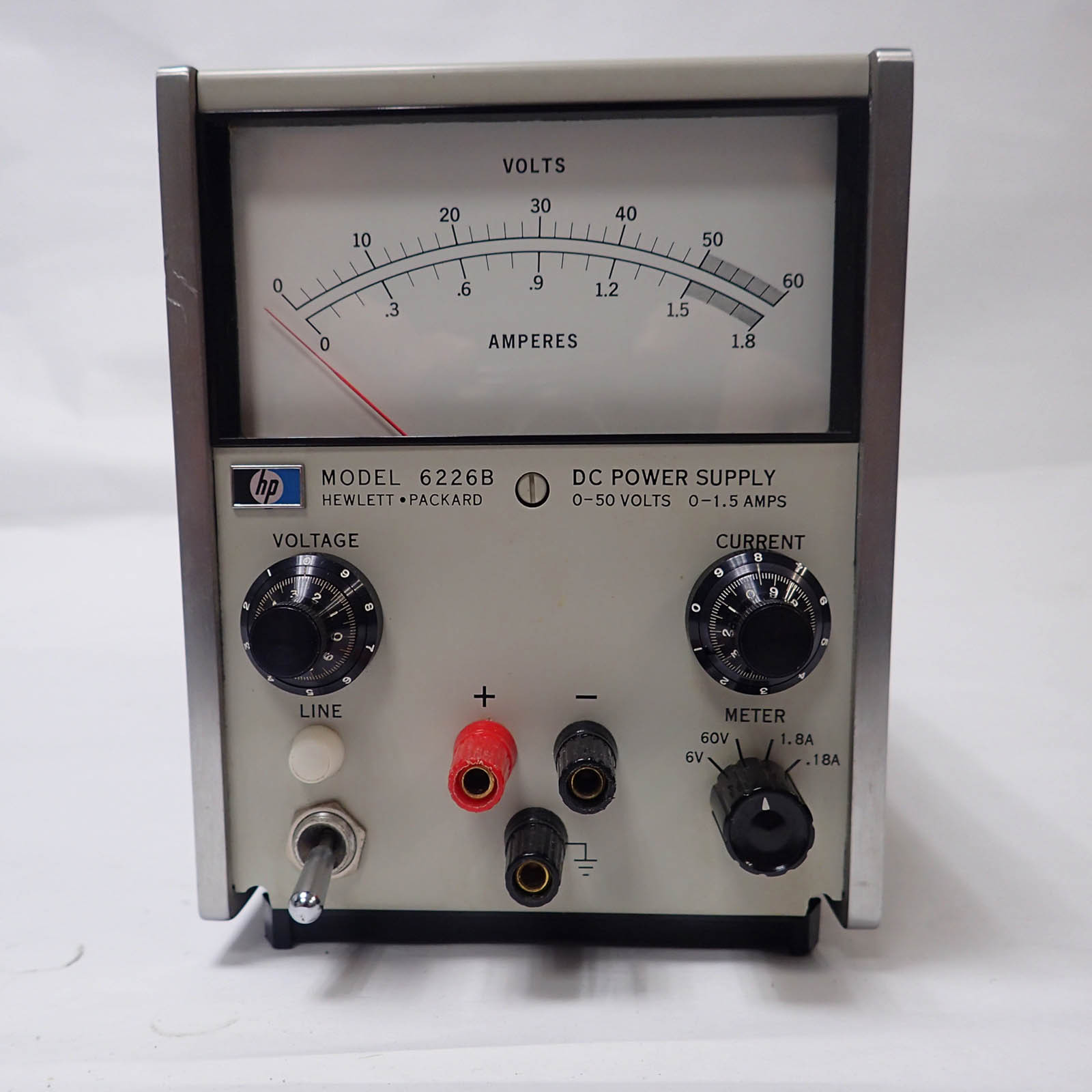 HP 6226B /AGILENT 6226B DC POWER SUPPLY 0- 50V, 0-1.5A/OPT 013, OPT 014 ...