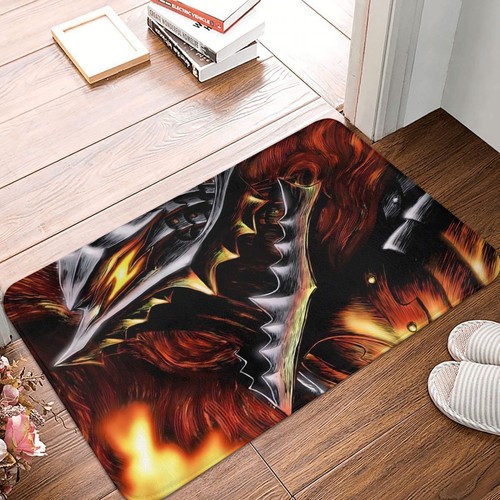 Berserk Guts Griffith Behelit Doormat Bath Mat Armor Floor Carpet ...