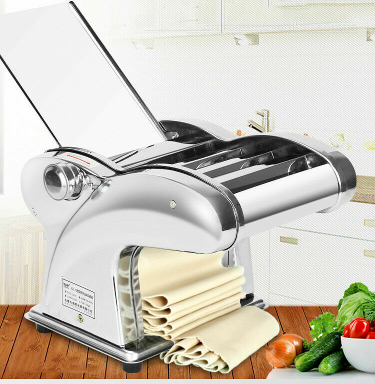 110V Electric Dumpling Dough Skin Pasta Maker Noodles Making Machine ...