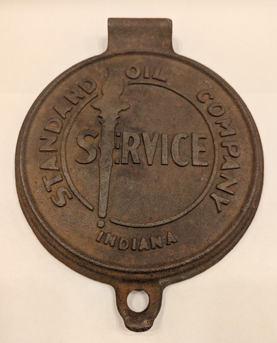 Standard Oil Company Cast Iron Lubester Lid/Cap Hatch Cover | eBay