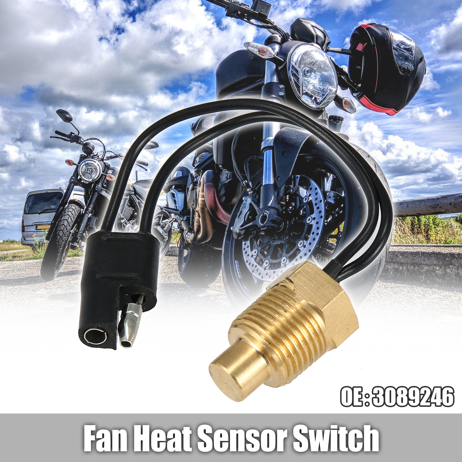 Fan Heat Sensor Switch 3089246 for Polaris Sportsman 500 450 400 ...