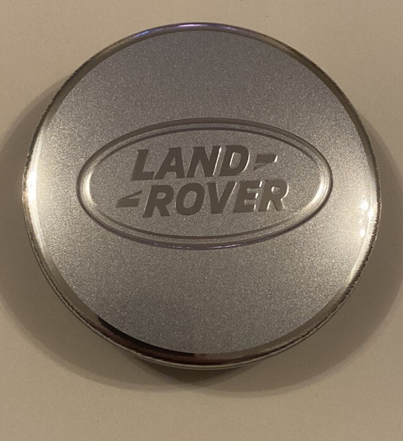4 Genuine Land Rover Alloy Wheel Centre Caps Aluminium Badge Range ...