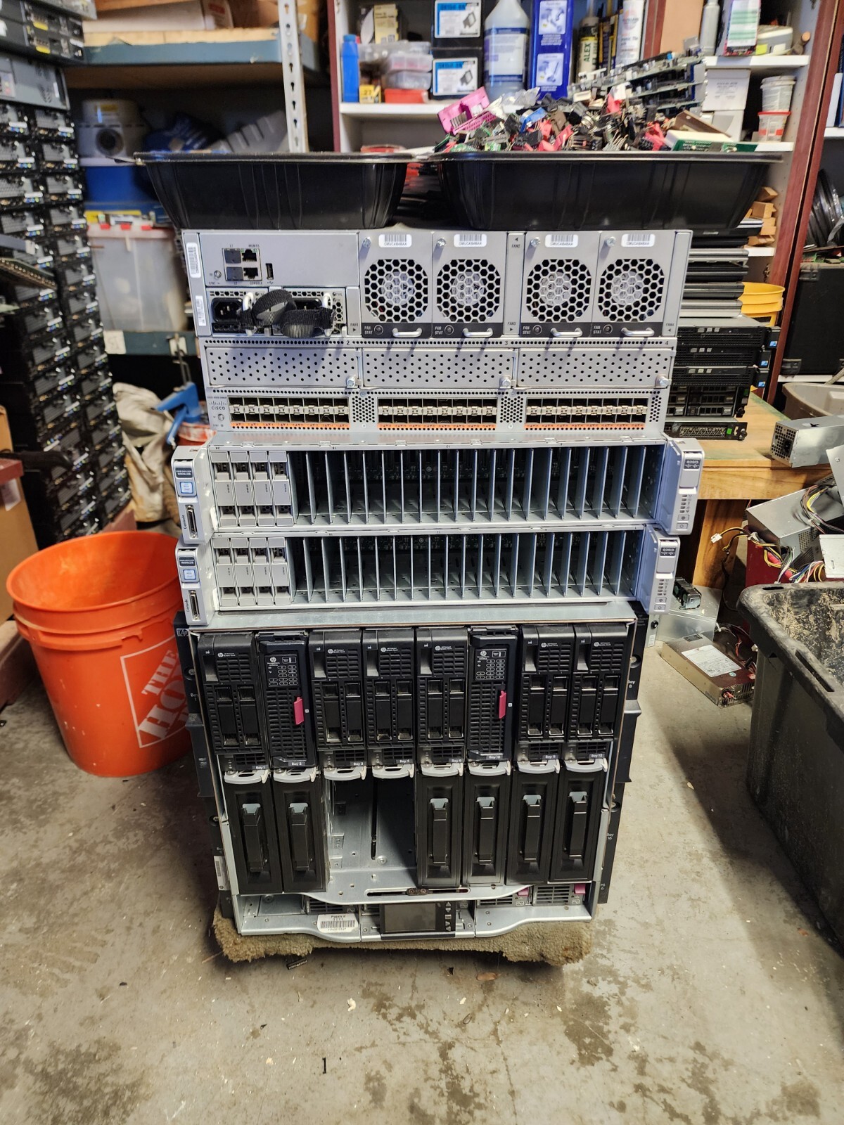 Hp Blade System C7000 Enclosure | eBay