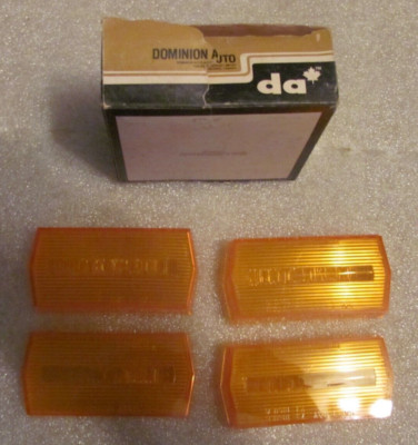 DOMINION-AUTO TRUCK TRAILER CLEARANCE MARKER LIGHT LAMP LENS 73 - 1850 ...