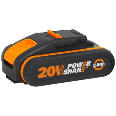 WORX WA3551.1 18V 20V MAX 2.0Ah Battery Pack. Brand New Genuine Worx ...