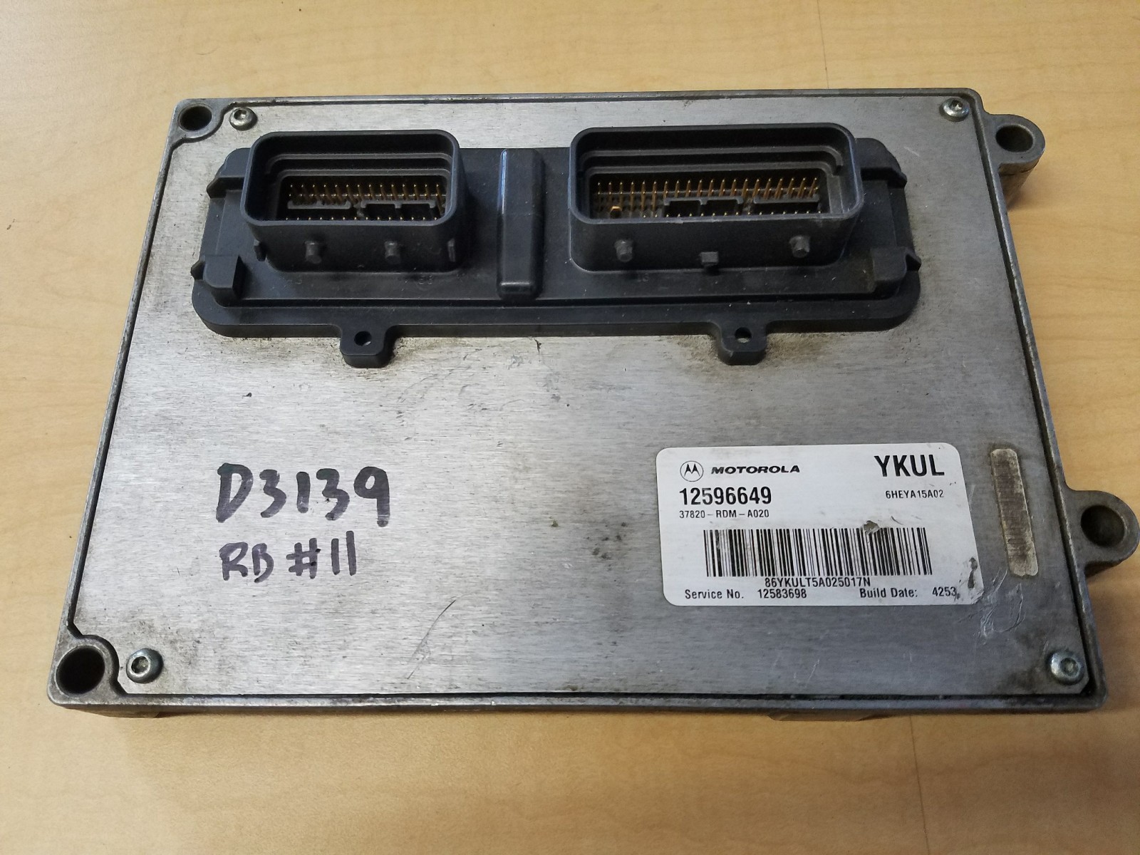 OEM 05 SATURN VUE AWD ENGINE CONTROL UNIT ECM # 37820-RDM-A020 GENUINE ...