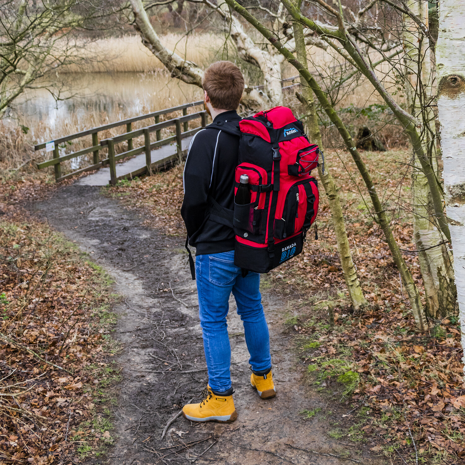 Andes Ramada 120L Extra Large Hiking Camping Backpack/Rucksack Luggage ...