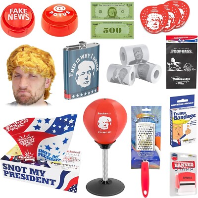 Fairly Odd Novelties Ultimate Trump Bundle - Funny Trump Gifts, Trump ...