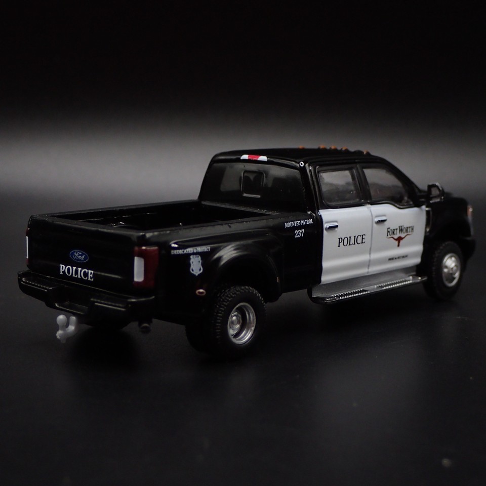 2019 FORD F350 DUALLY FORT WORTH TEXAS POLICE DEPT 1:64 SCALE DIECAST ...
