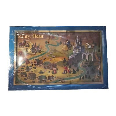 D23 Expo 2024 Disney Pin MOG WDI Maps Beauty And The Beast Set LE 400 ...