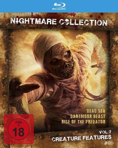 Nightmare Collection Vol. 2 - Creature Features (3 Horrorfilme auf Blu (Blu-ray) 4250128420228 ...