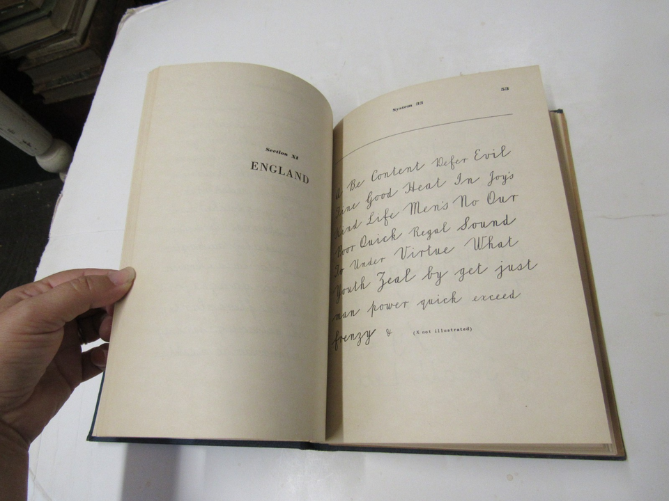 c.1950s Foreign Handwriting Systems SIGNED Post Office Inspector D.H ...