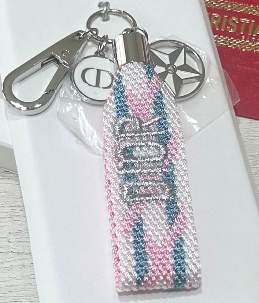 New Christian Dior Charm Keyring Keychain | eBay