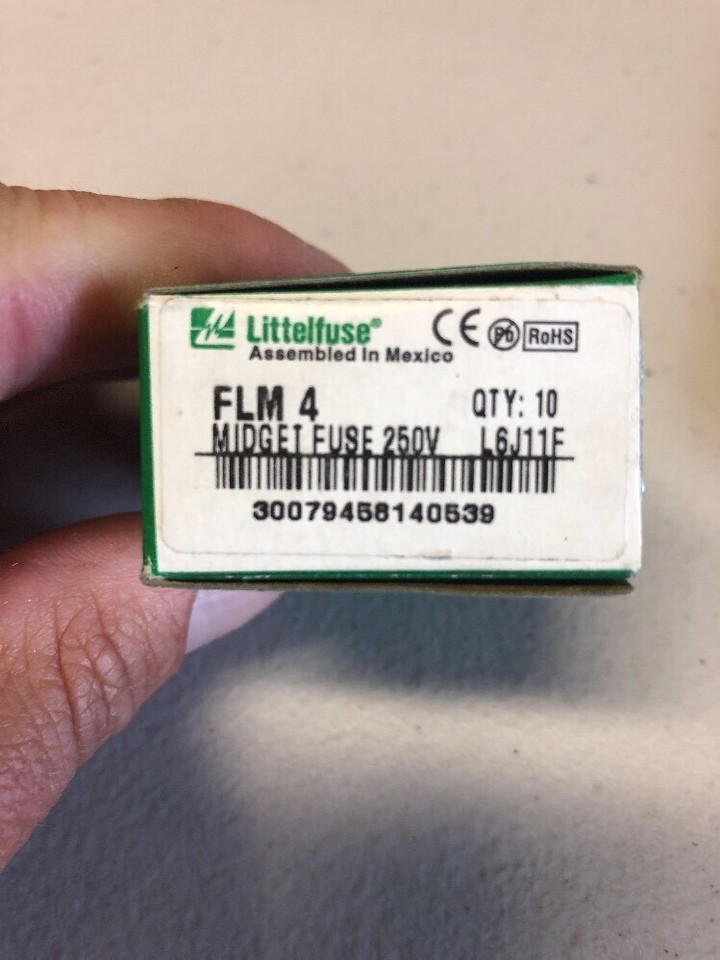 Littlefuse FLM 4A Time Delay 4 Amp 250VAC Fuse | eBay