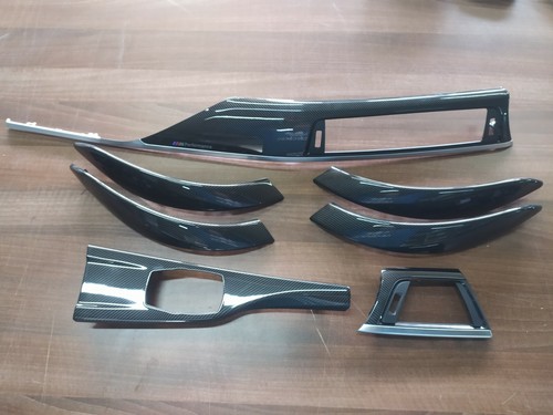 BMW 3 4 Series F30 F31 F36 M PERFORMANCE Interior Trim Kit 7PCS CARBON ...