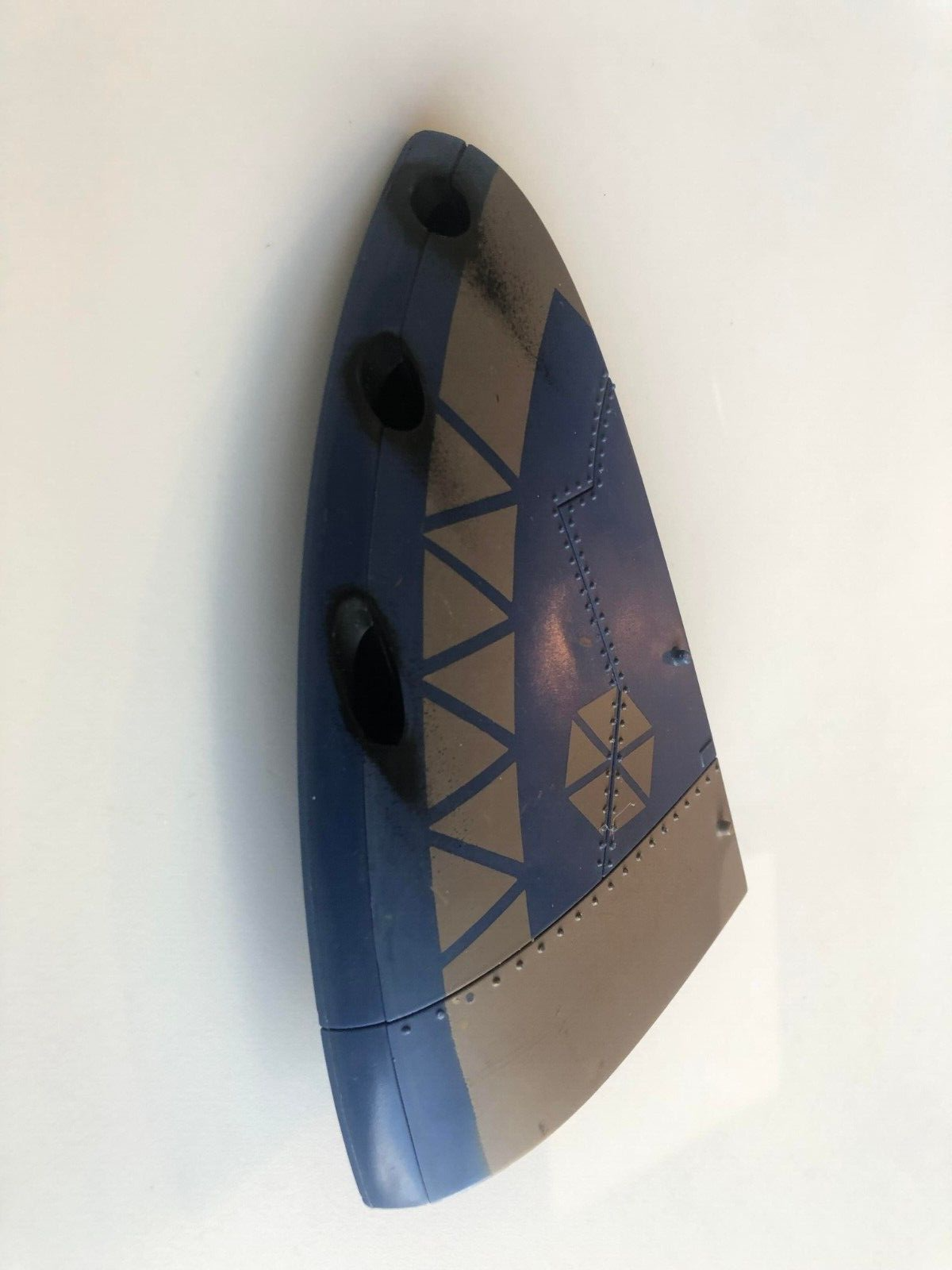 Star Wars Blue AAT Trade Federation Tank section part Hasbro 3.75 | eBay