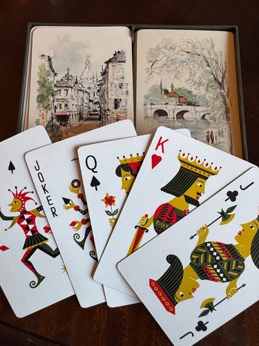 Vintage Hallmark Playing Cards Parisian - Cool Royalty - 1962 EC | eBay