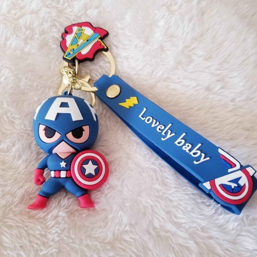NEW CAPTAIN AMERICA CARTOON Key Chain Keychain TOY | eBay