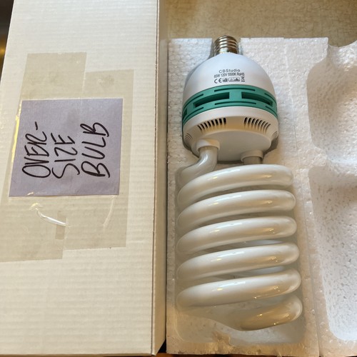 2 x 85w 5500K 120v Fluorescent Photo Studio Bulbs Compact Lamp CB ...