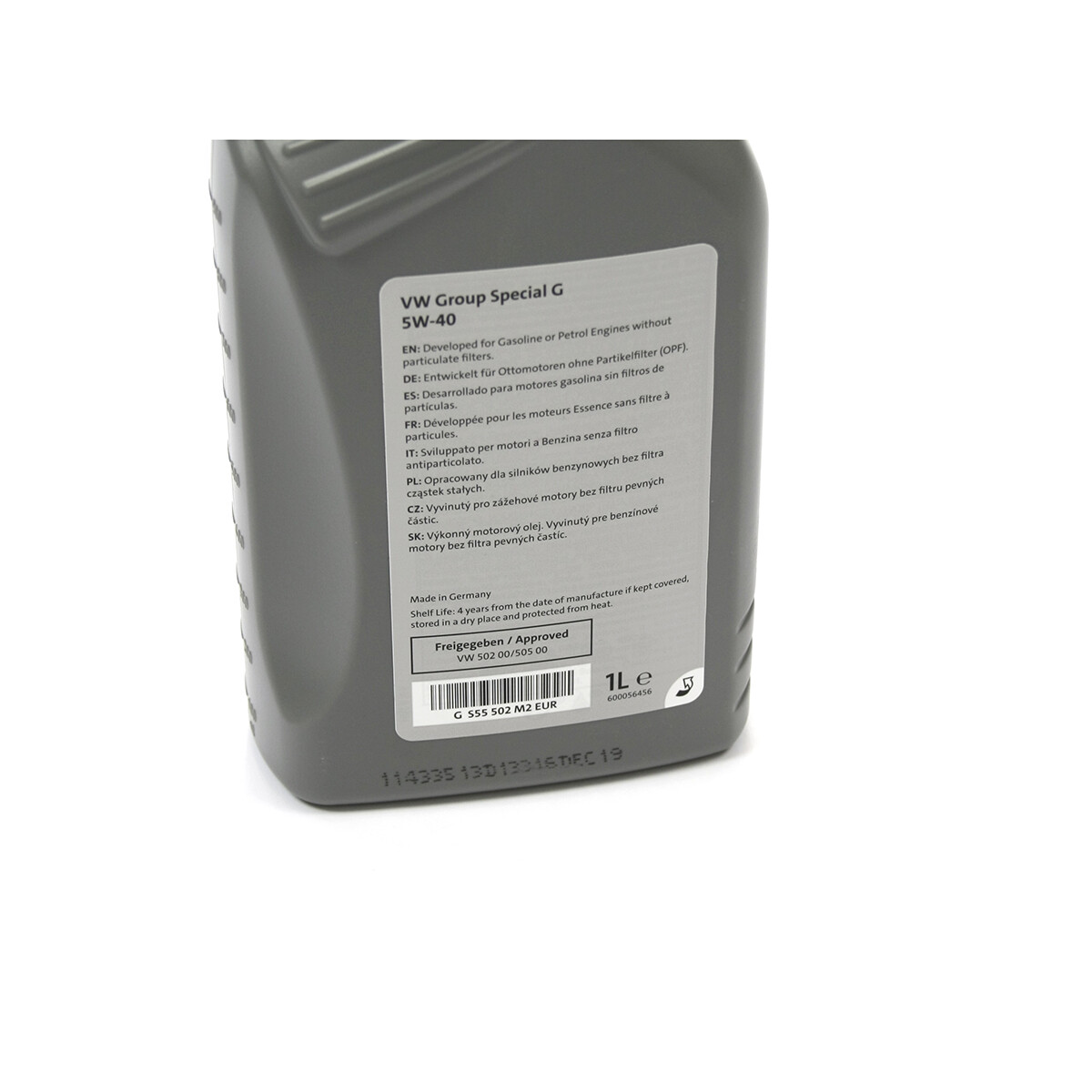 Motoröl 5W40 Öl 1L Ölnorm 50500 50501 Diesel "Special D" Original VW ...