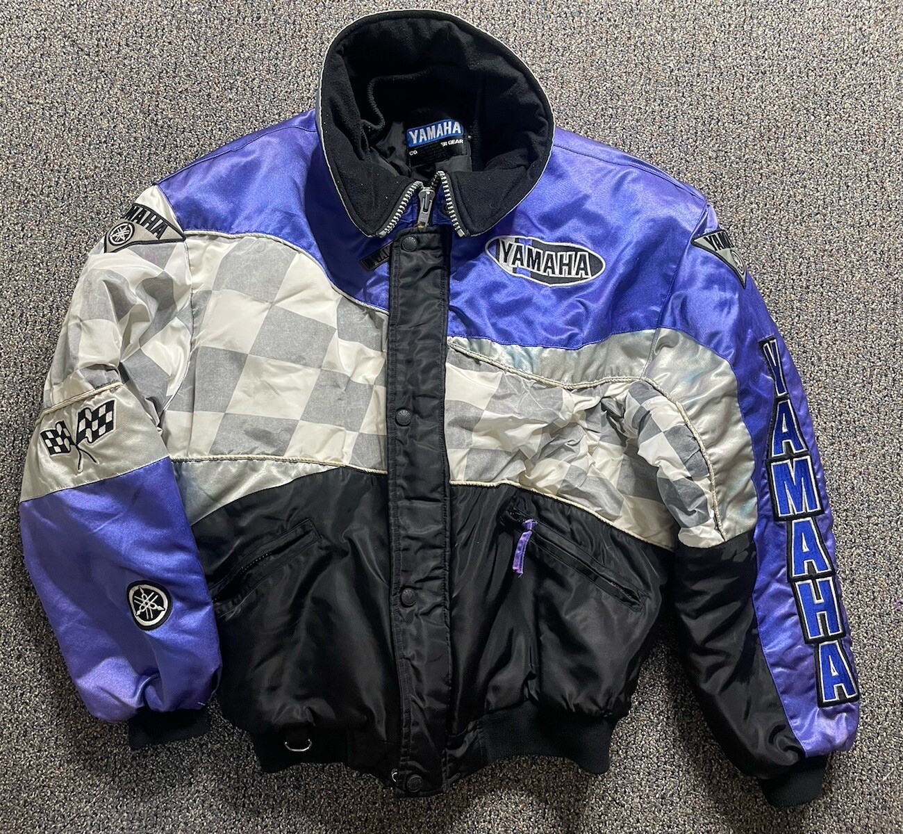 Vintage Yamaha Puffer Jacket Winter - Gem