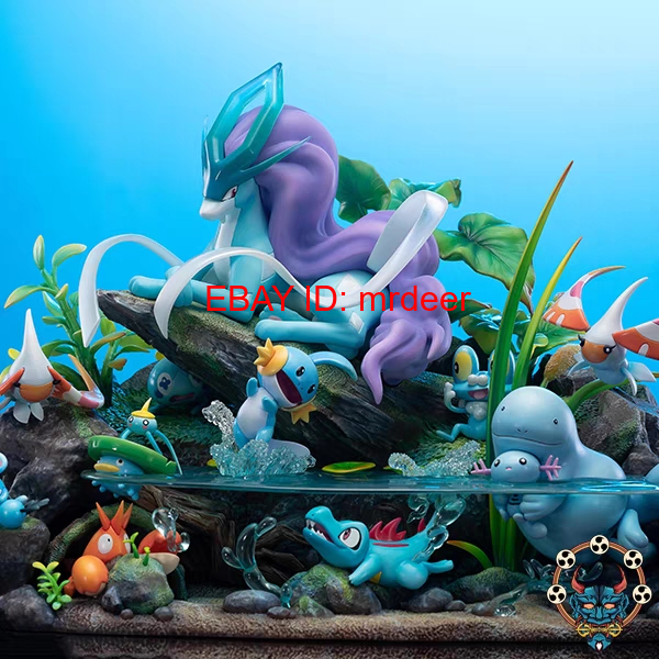In Stock PC House Studio Suicune Figures Water Resin Collectibles Statue Toys | eBay